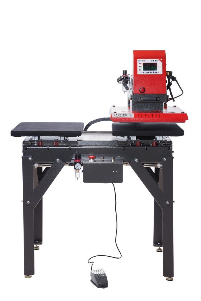 Secabo TPD7 PREMIUM: Automatic double plate press with 12kN contact ...