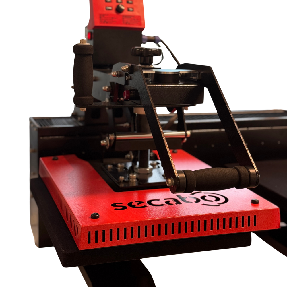 Secabo TD7 SMART: Prensa neumática de doble plato con control por app