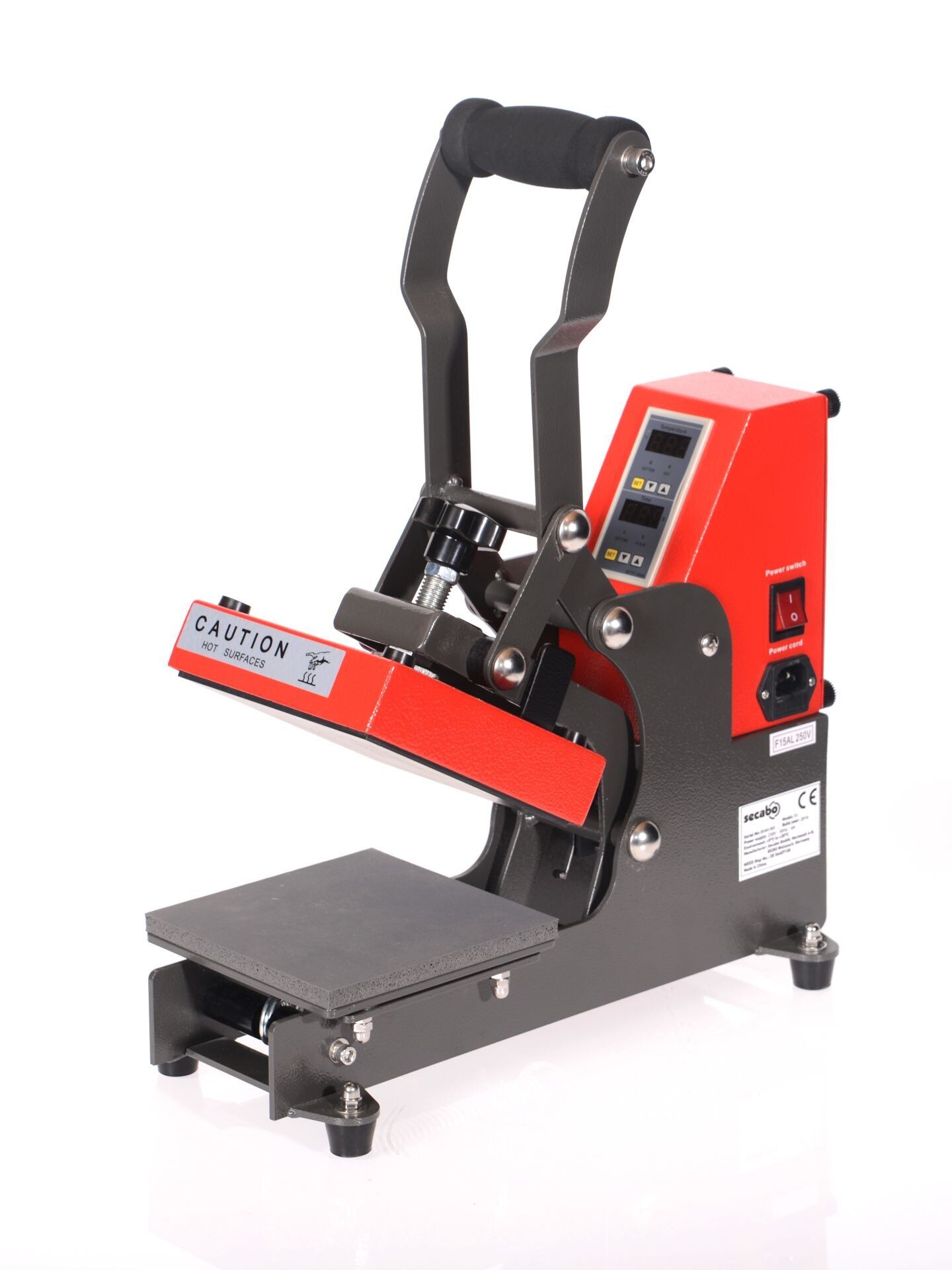 Buy Heat Presses for textile finishing online | Secabo